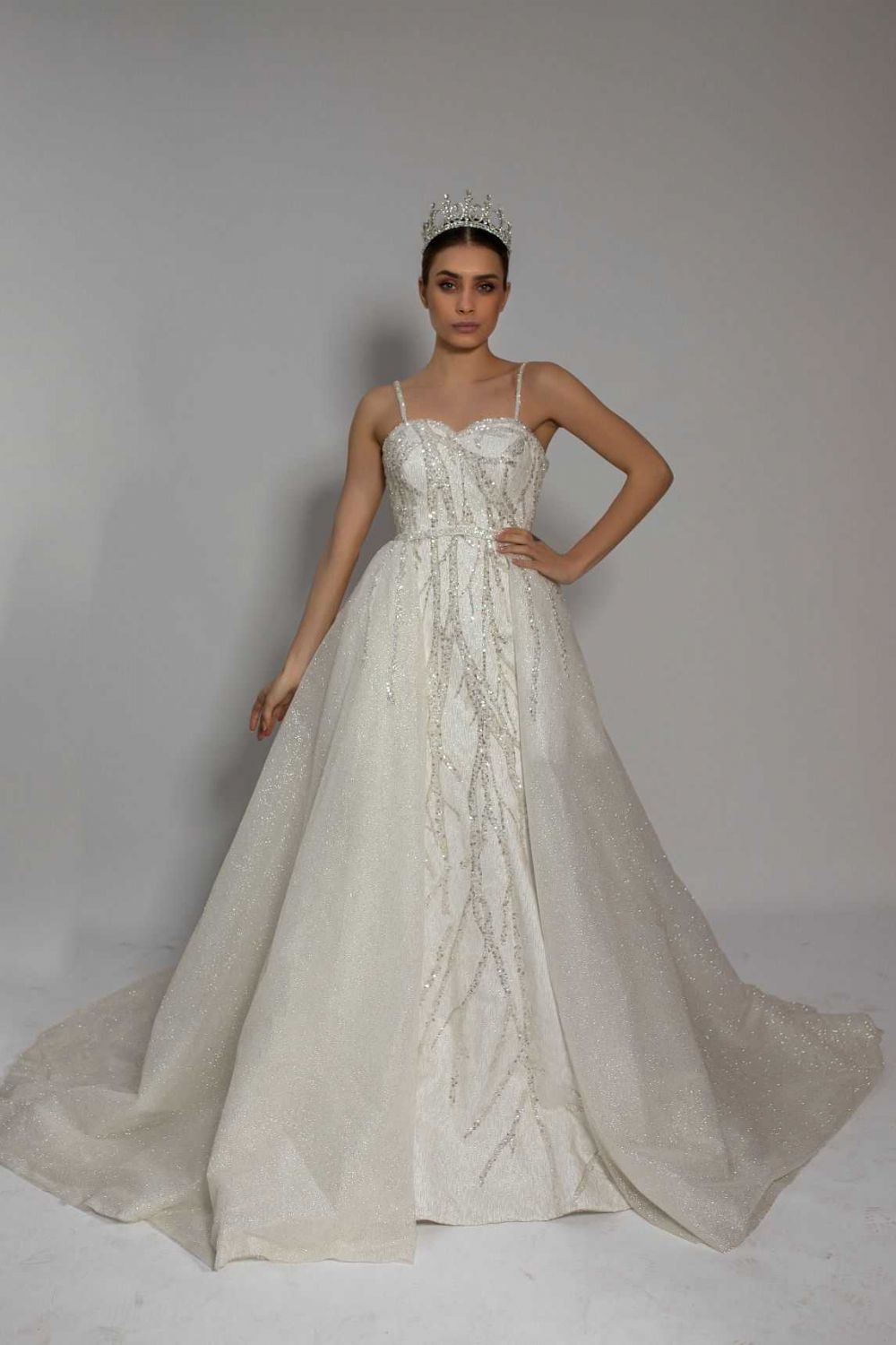 Pınar Bent A Kesim Prenses Gelinlik Modeli - pinarbentgelinlik.com